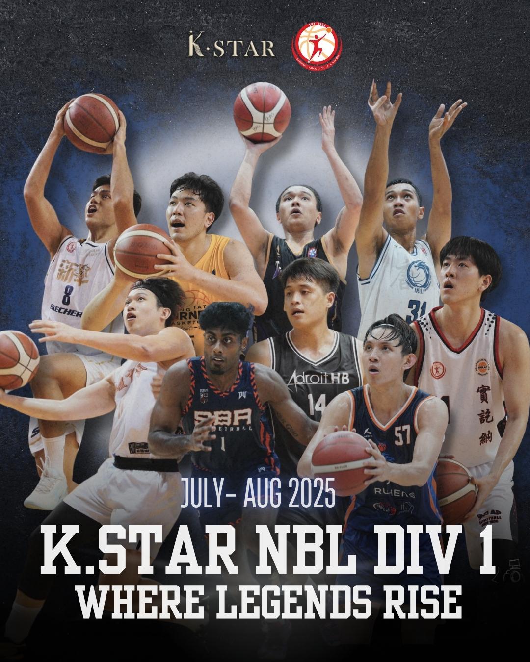 National Basketball League (Men) Division 1 2025 - Basketball ...